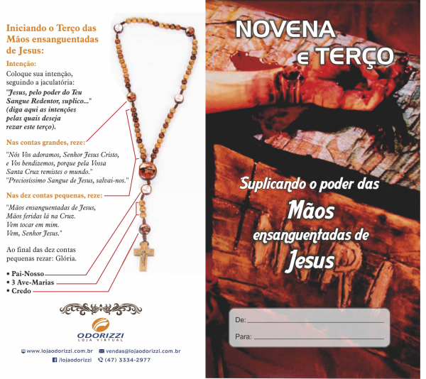novena e TERÇO suplicando o poder das MÃOS ensanguentadas de Jesus 1 ... novena e TERÇO suplicando o poder das MÃOS ensanguentadas de Jesus 1 ...